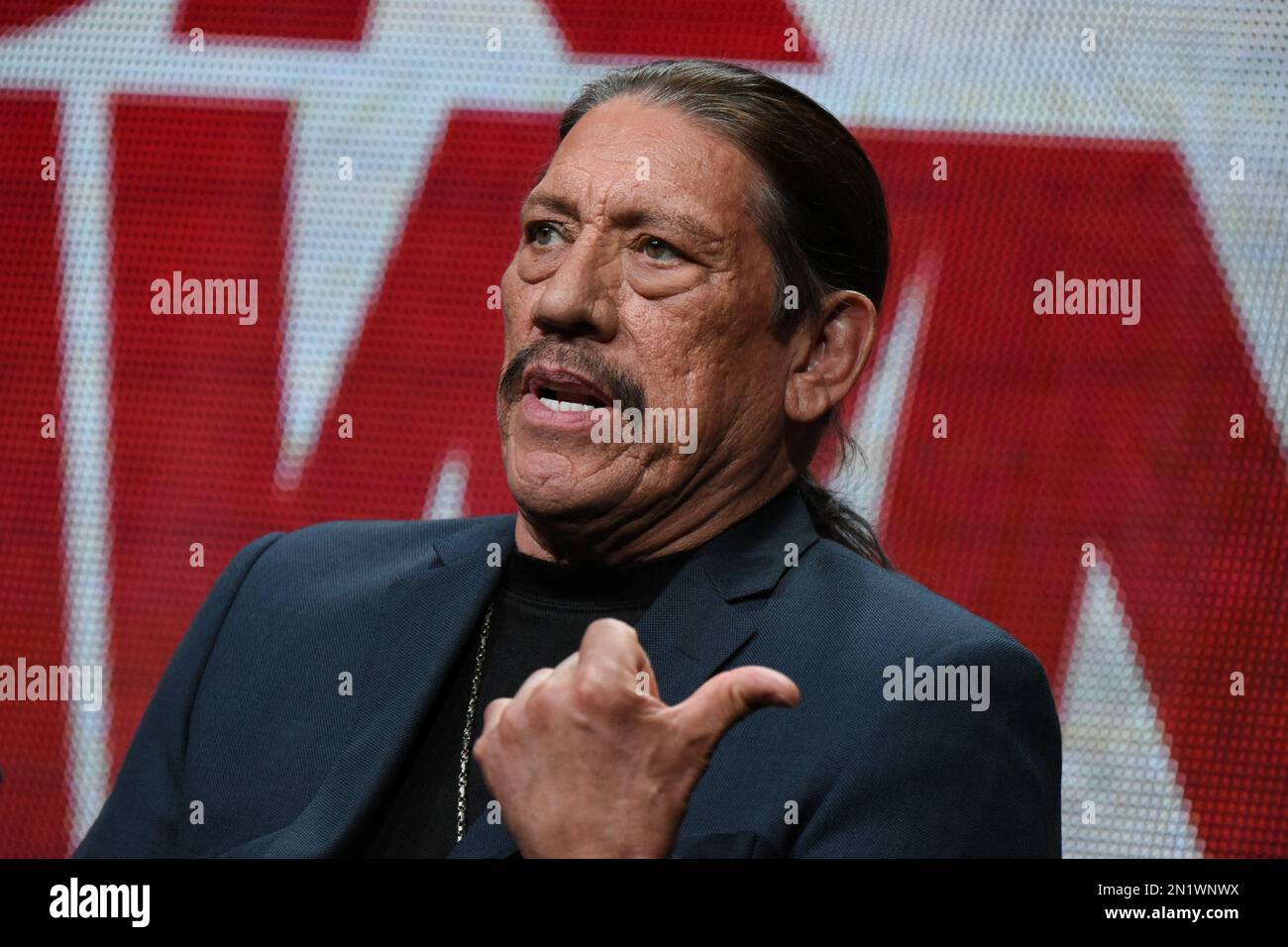 Actor Danny Trejo speaks onstage during the "From Dusk Till Dawn: The ...