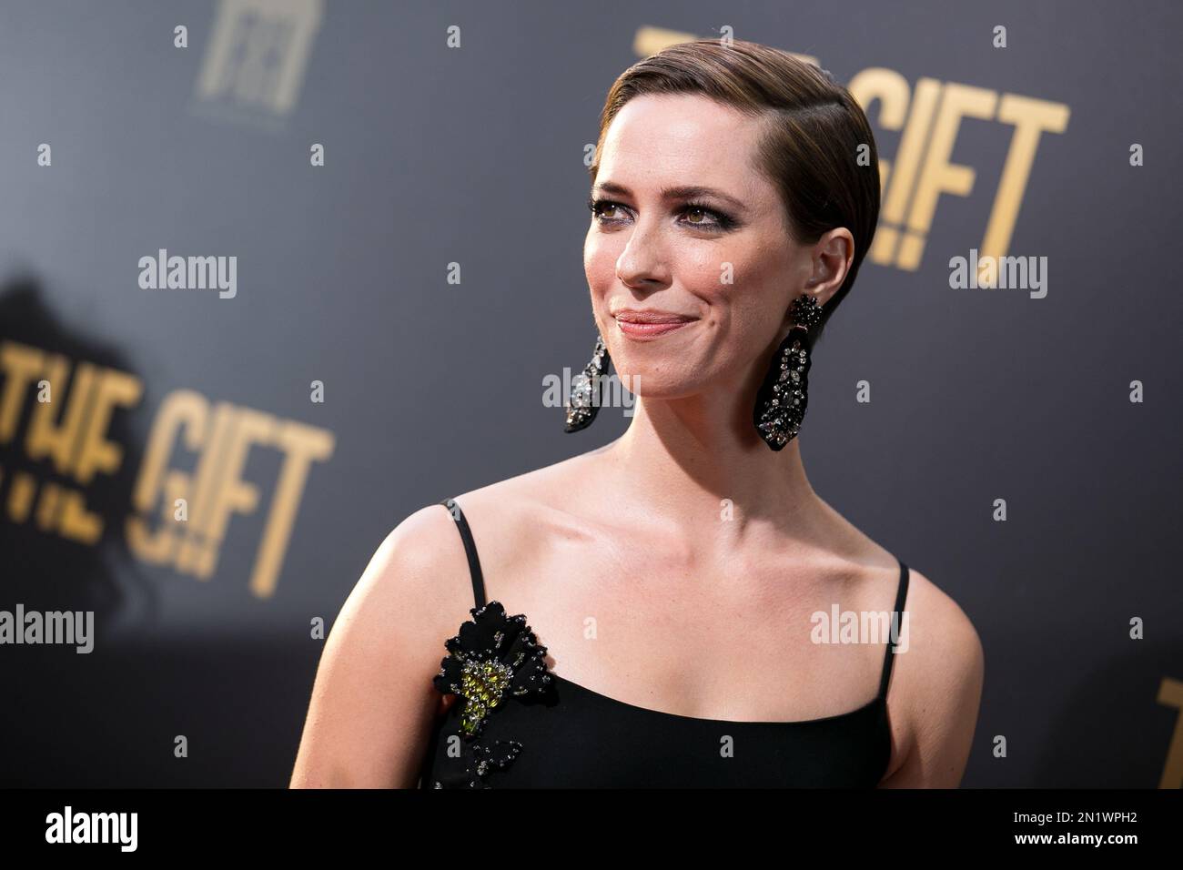 Rebecca Hall arrives at the LA Premiere of "The Gift" held at Regal ...