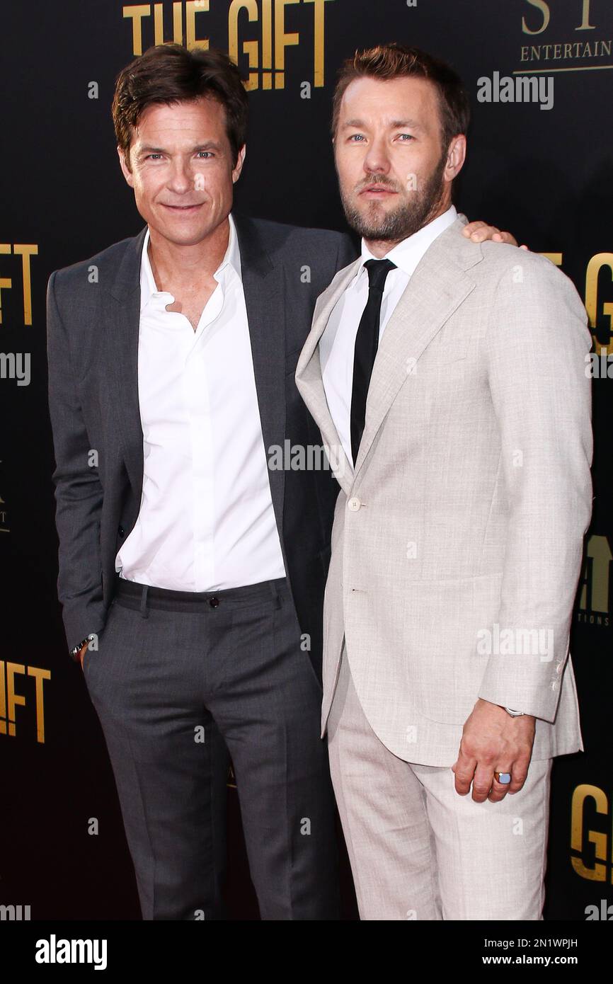 Jason Bateman, left, and Joel Edgerton arrive at the LA Premiere of ...