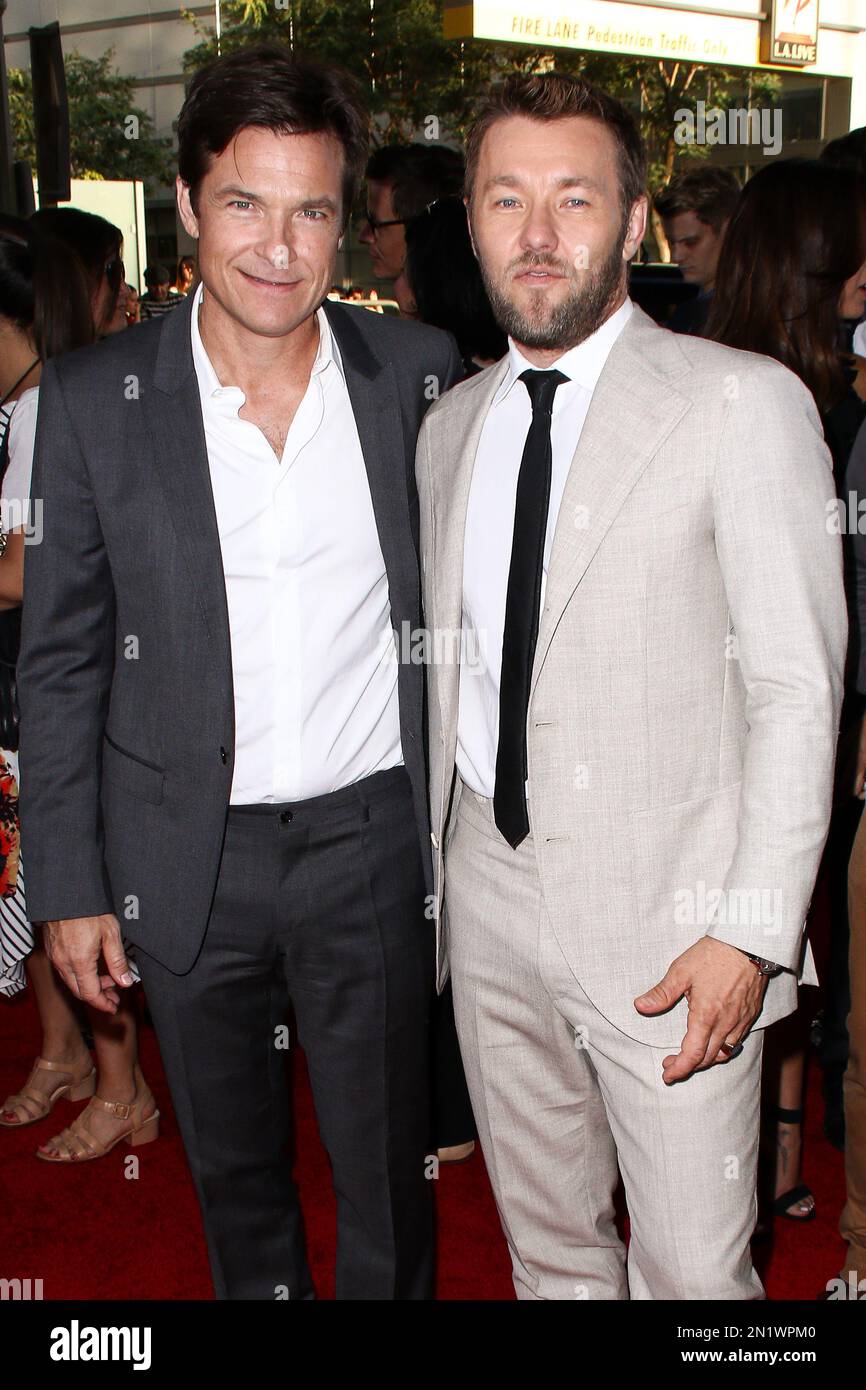 Jason Bateman, left, and Joel Edgerton arrive at the LA Premiere of ...