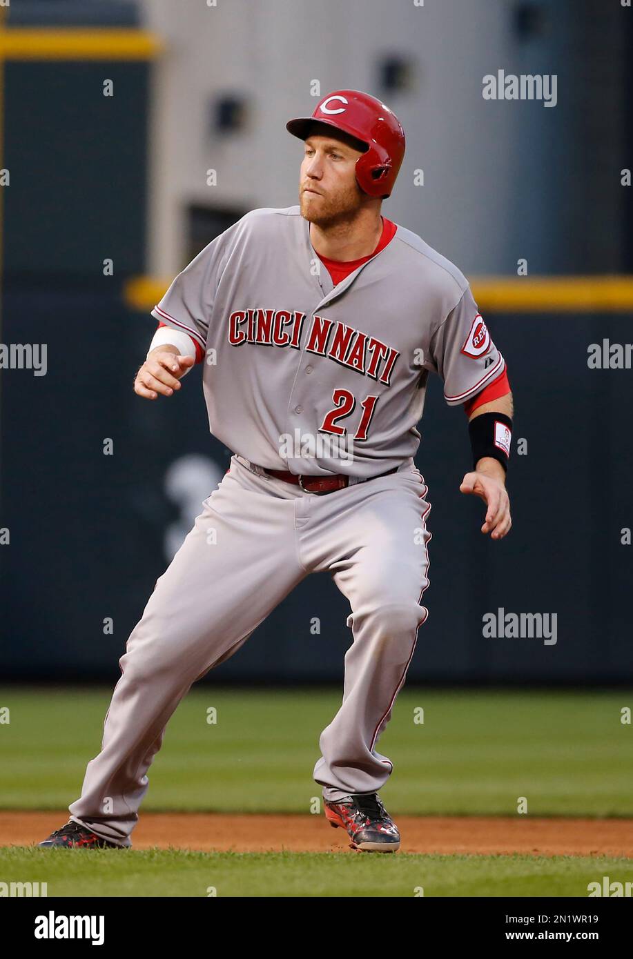 Cincinnati Reds third baseman Todd Frazier runs against the Colorado ...