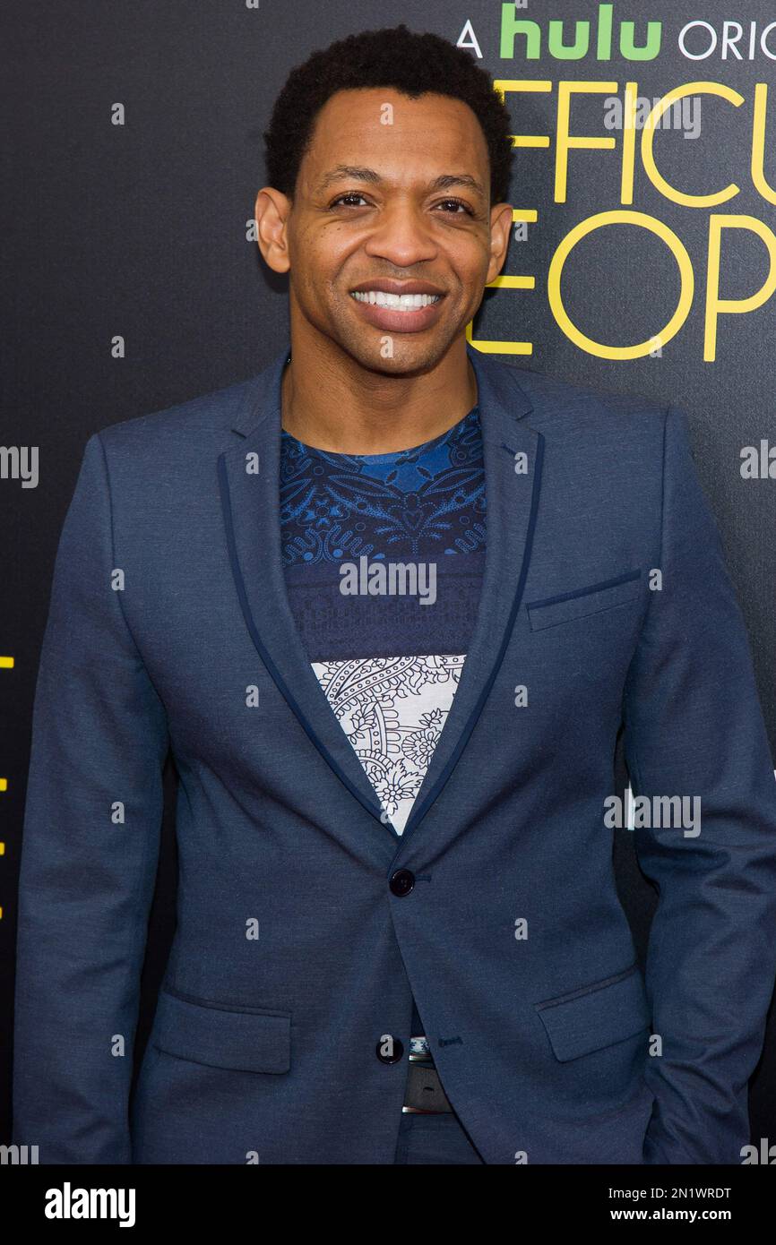 Derrick Baskin attends the Hulu Original "Difficult People" premiere at ...