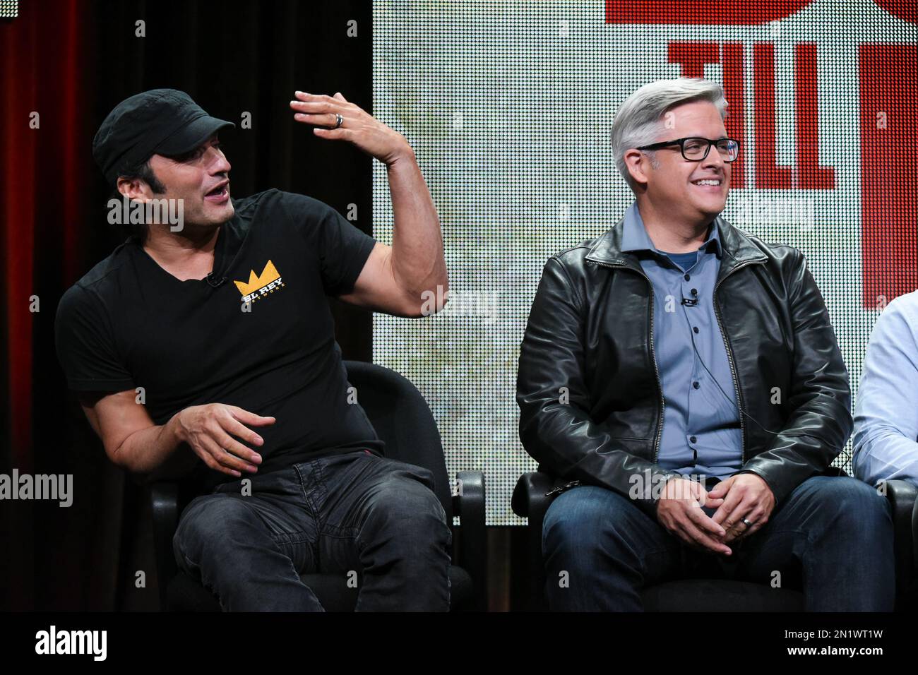 Creator/executive producer Robert Rodriguez, left, and showrunner ...