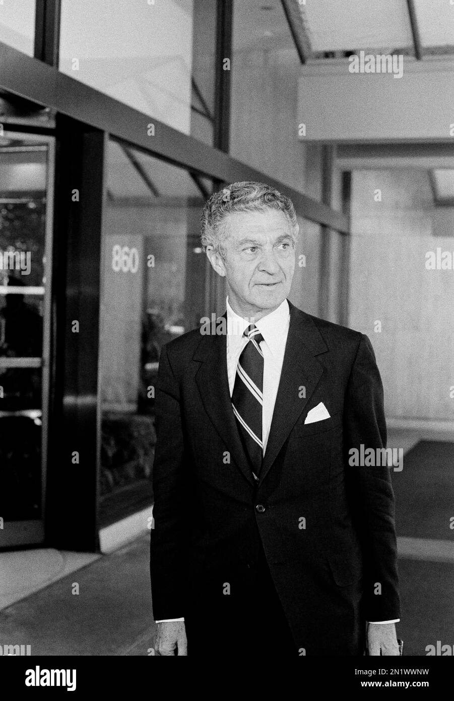 Sol Linowitz, co-negotiator of the Panama Canal treaty, is pictured in ...