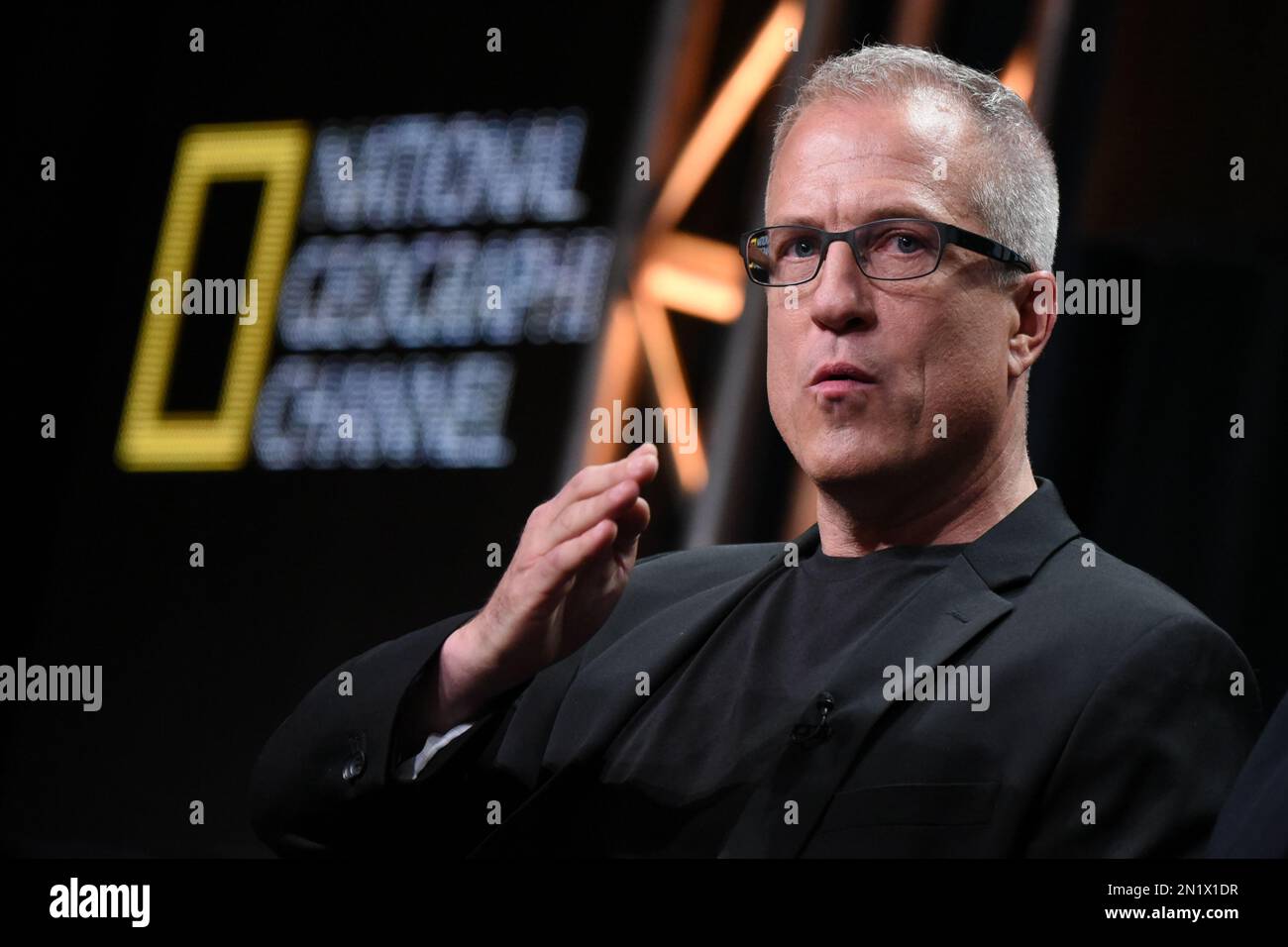 Investigative correspondent Bryan Christy speaks onstage during the ...