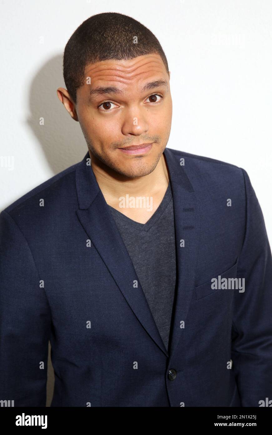 Trevor Noah poses for a portrait at The Beverly Hilton in Beverly Hills ...