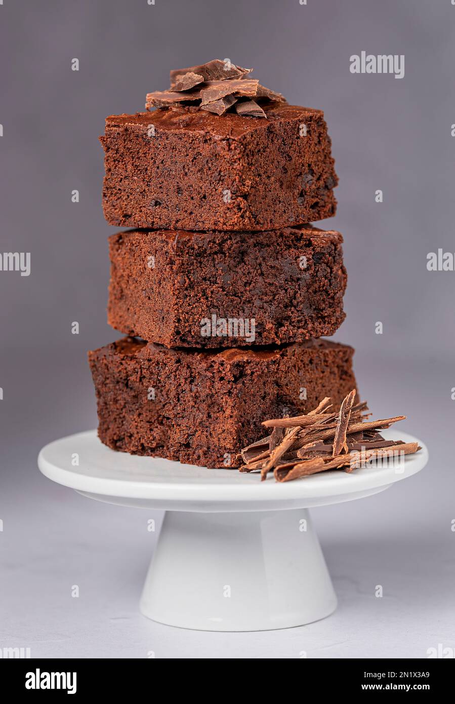 Macro food photography of brownie, dessert, chocolate, bake, bakery ...