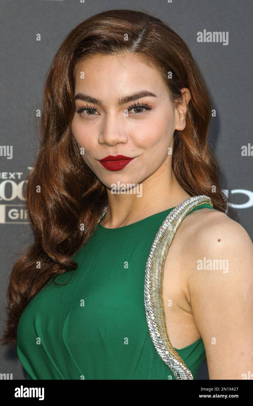 Ho Ngoc Ha Attends The Americas Next Top Model Cycle 22 Premiere Party At Greystone Manor On