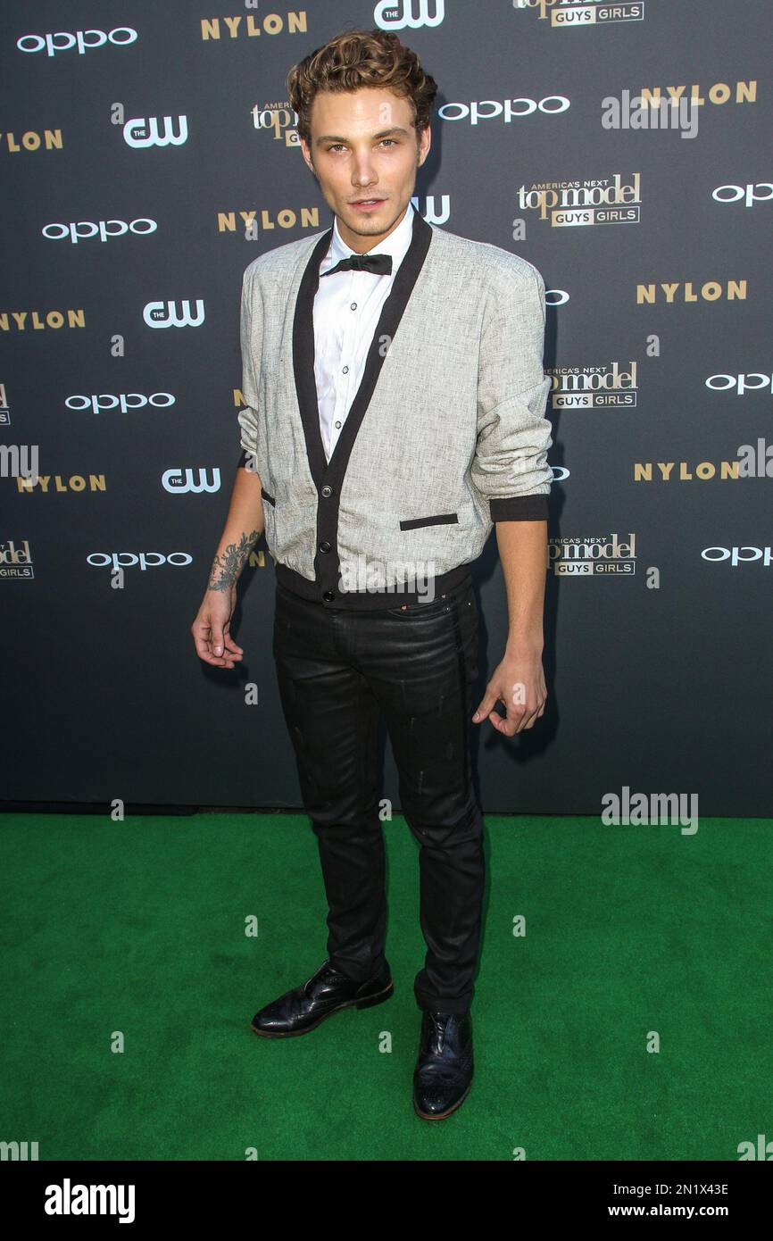 Chris Schellenger attends the 'America's Next Top Model' Cycle 22 ...