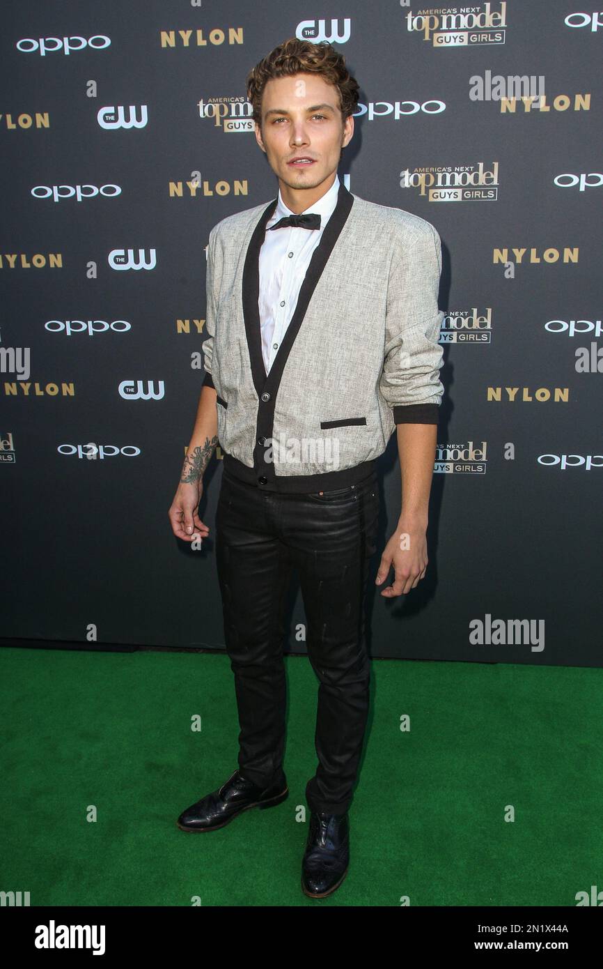 Chris Schellenger attends the 'America's Next Top Model' Cycle 22 ...