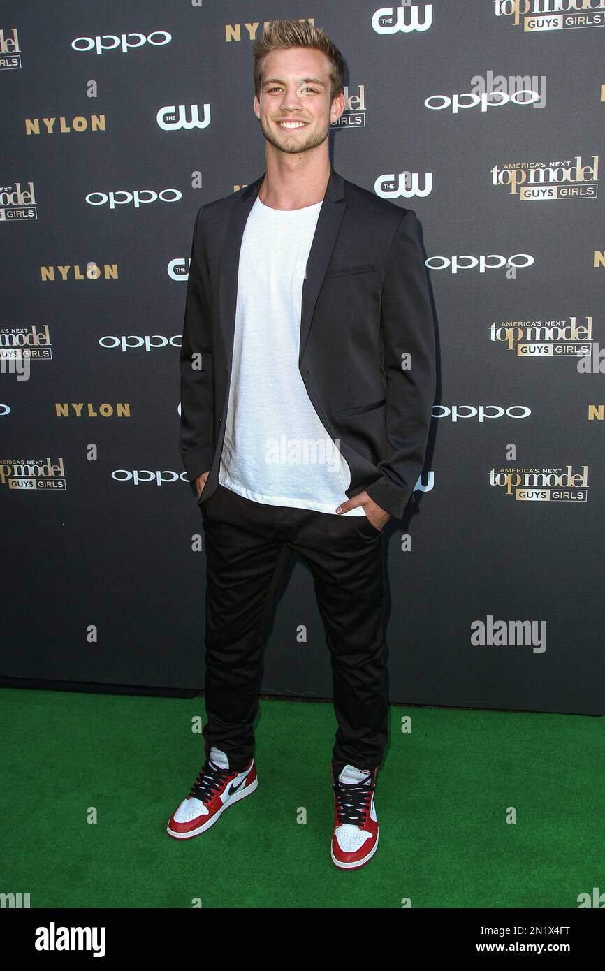 Dustin McNeer attends the 'America's Next Top Model' Cycle 22 Premiere ...