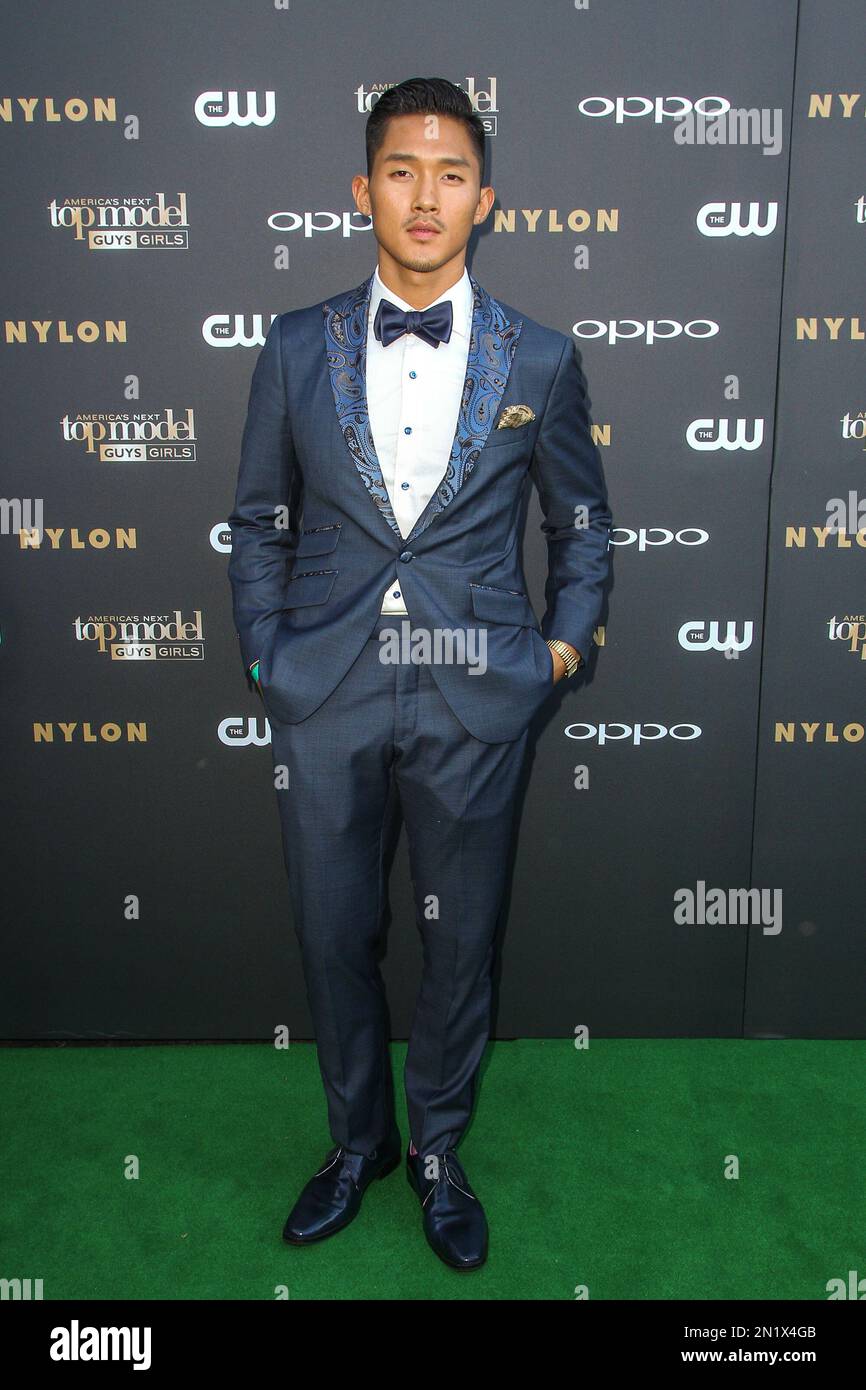 Justin Kim attends the 'America's Next Top Model' Cycle 22 Premiere ...