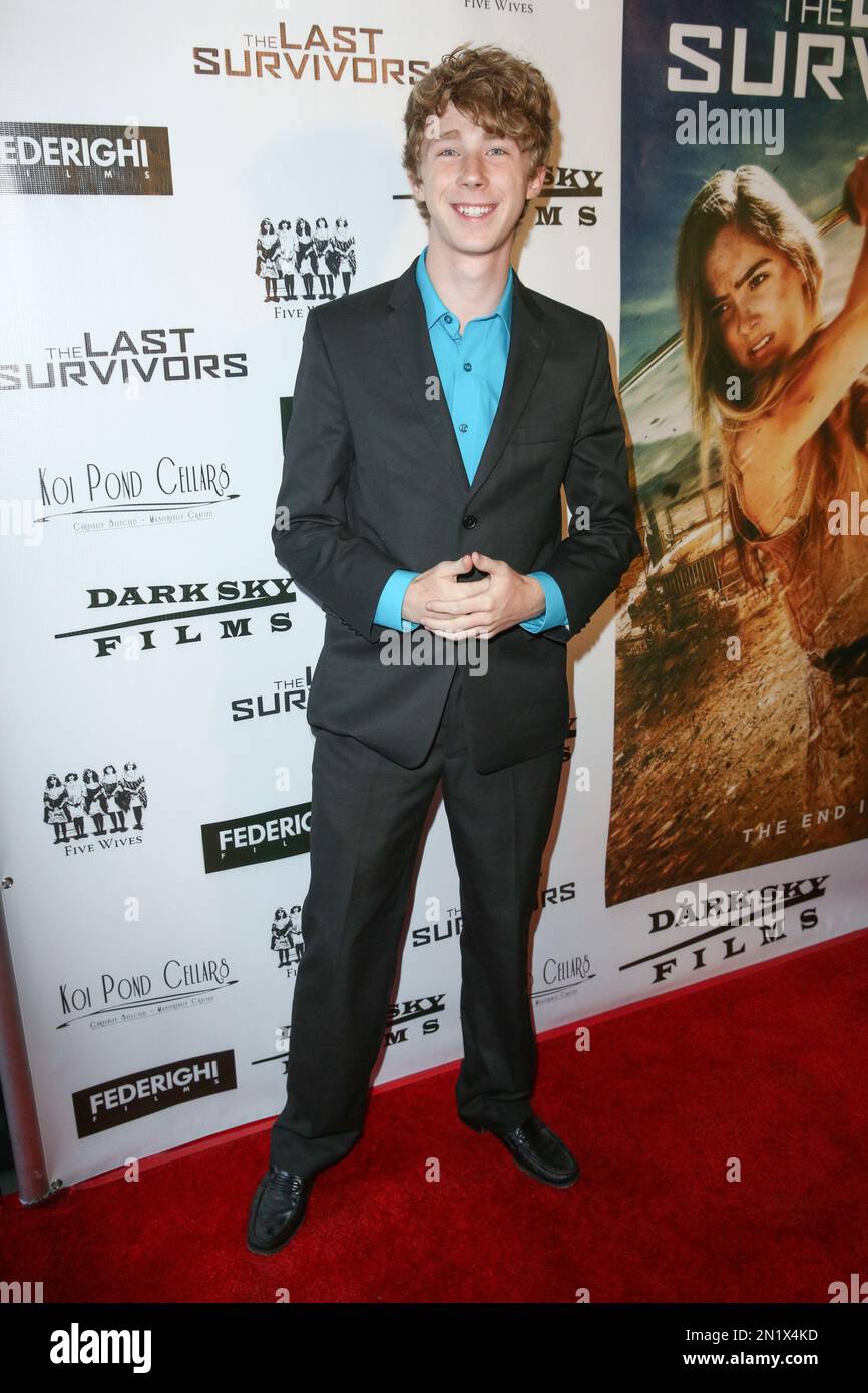 Joey Luthman arrives at the LA Premiere of "The Last Survivors" at ...