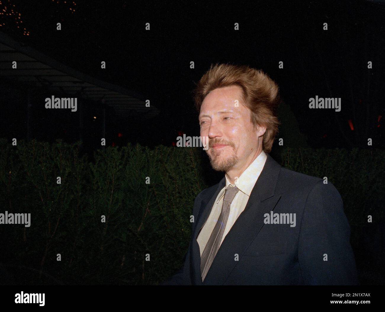 Actor Christopher Walken is pictured in 1988. (AP Photo Stock Photo - Alamy