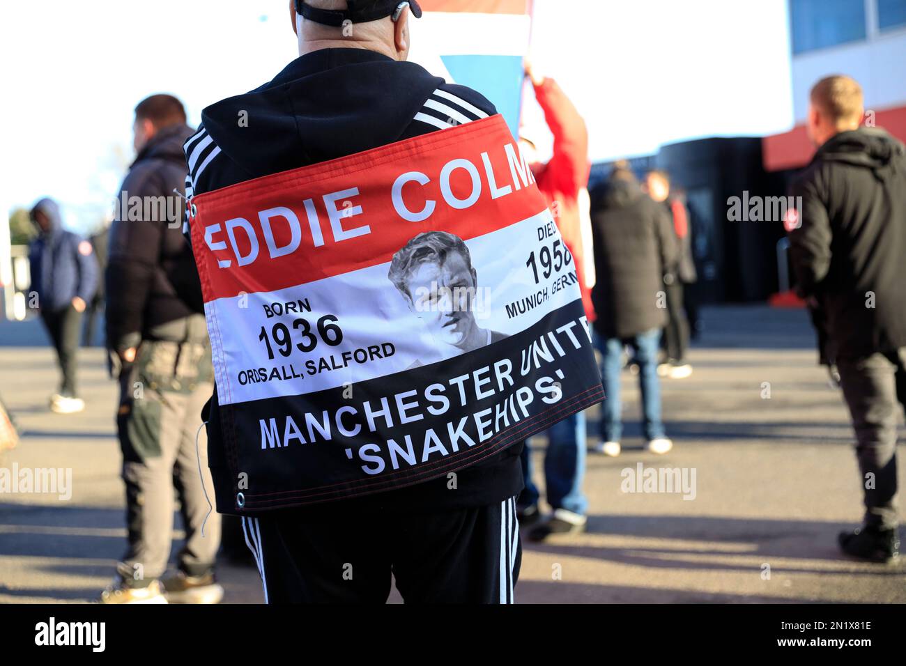 Eddie colman flag hi-res stock photography and images - Alamy