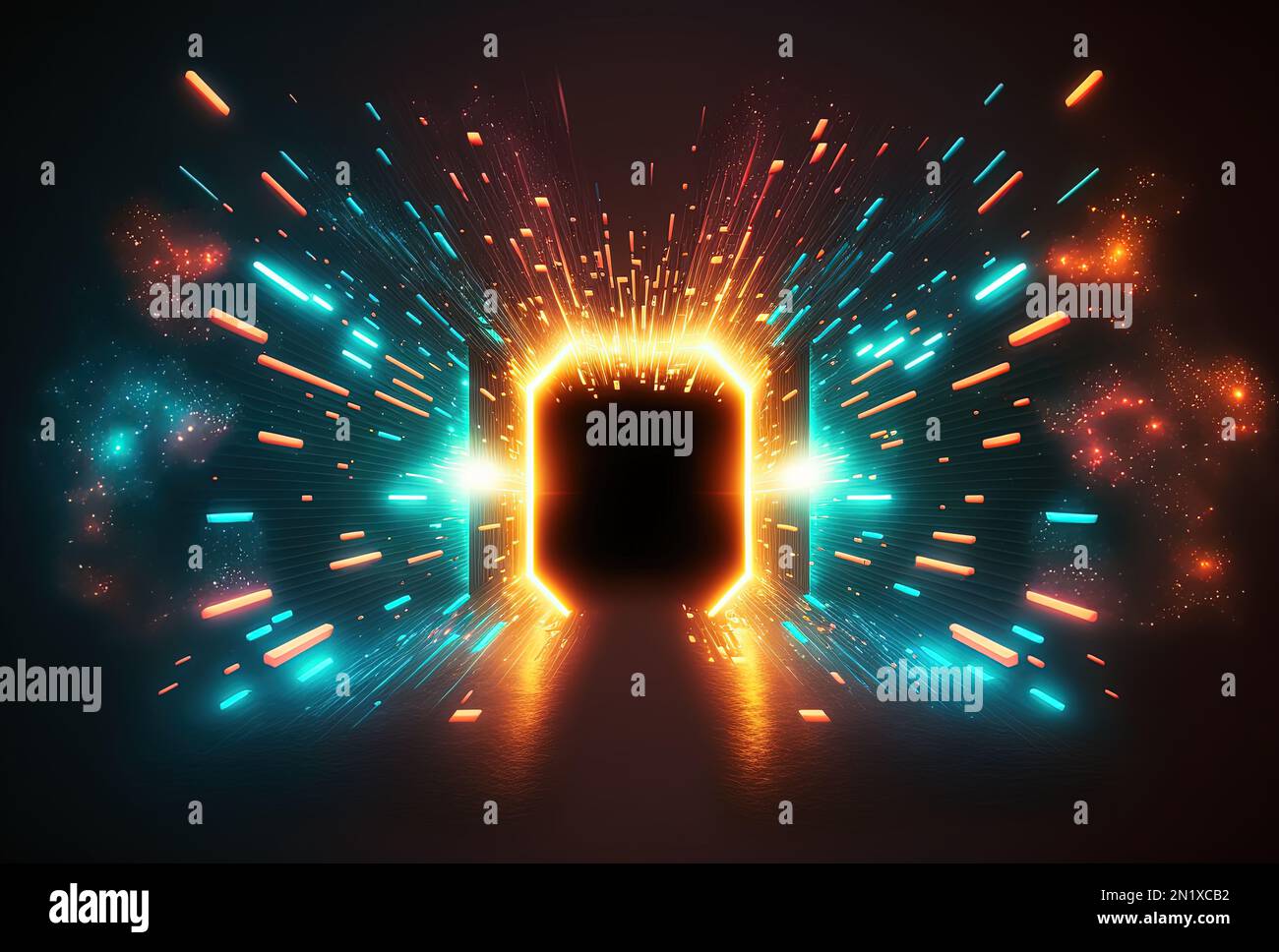 Tech glow hi-res stock photography and images - Alamy