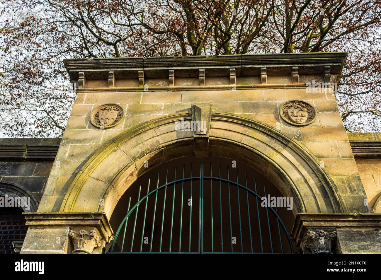 The Belvedere. Avenham Park, Preston Stock Photo - Alamy