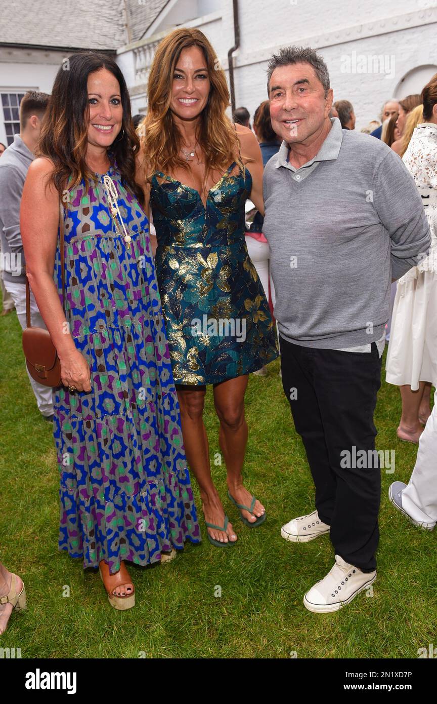 Jill Stuart, left, Kelly Bensimon, center, and Sidney Gailin attend a ...