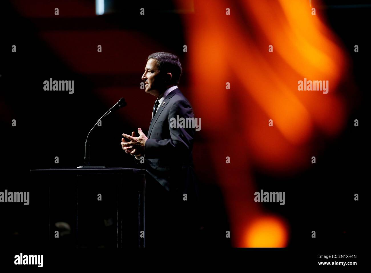 Bruce Rosenblum, Television Academy Chairman and CEO, speaks at the ...