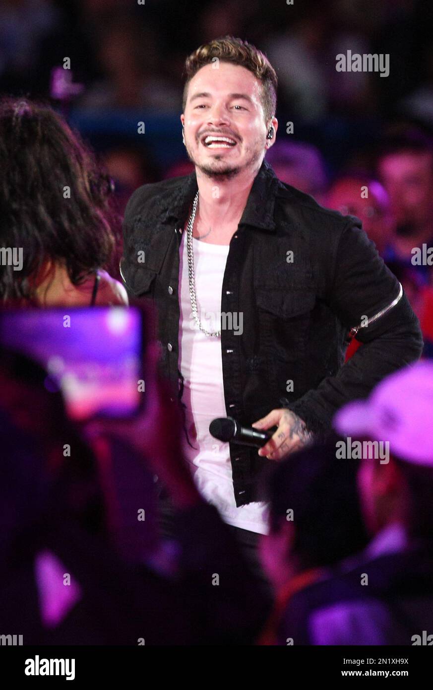 J Balvin performs at the Opening Ceremony of the 2015 Special Olympics ...