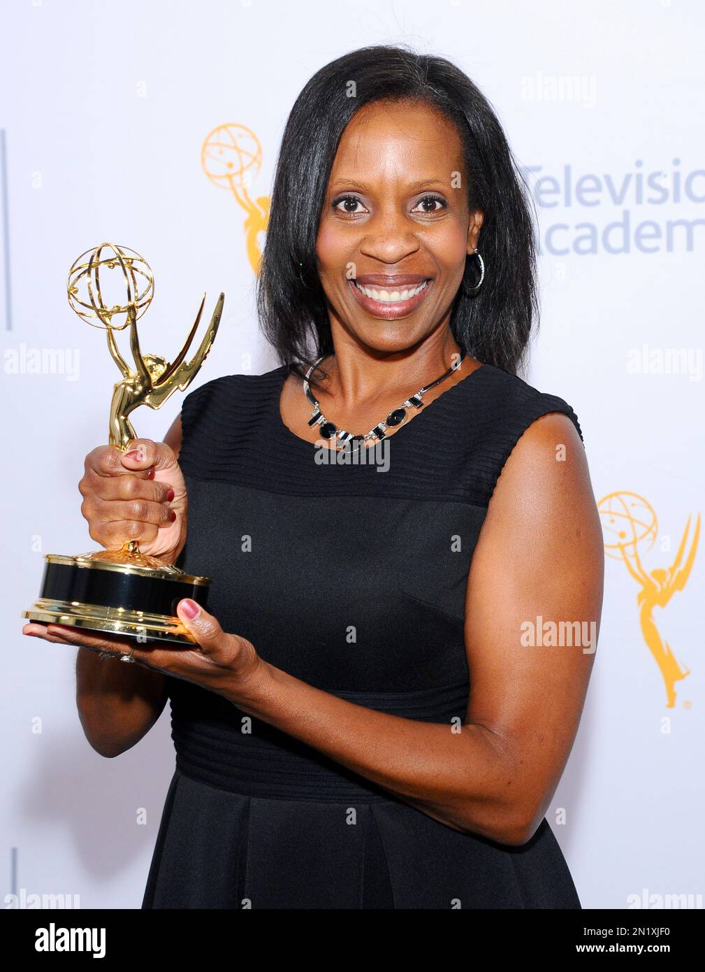 CBS2/KCAL9’s Lisa Lane, winner of the award for best public service ...