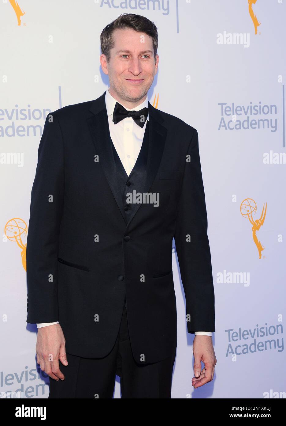 Scott Aukerman arrives at the 67th Los Angeles Area Emmy Awards at the ...