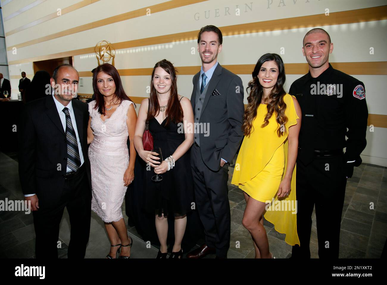 Hanry Safarian, and from left, Karoline Safarian, Ryland Rafferty, Josh ...