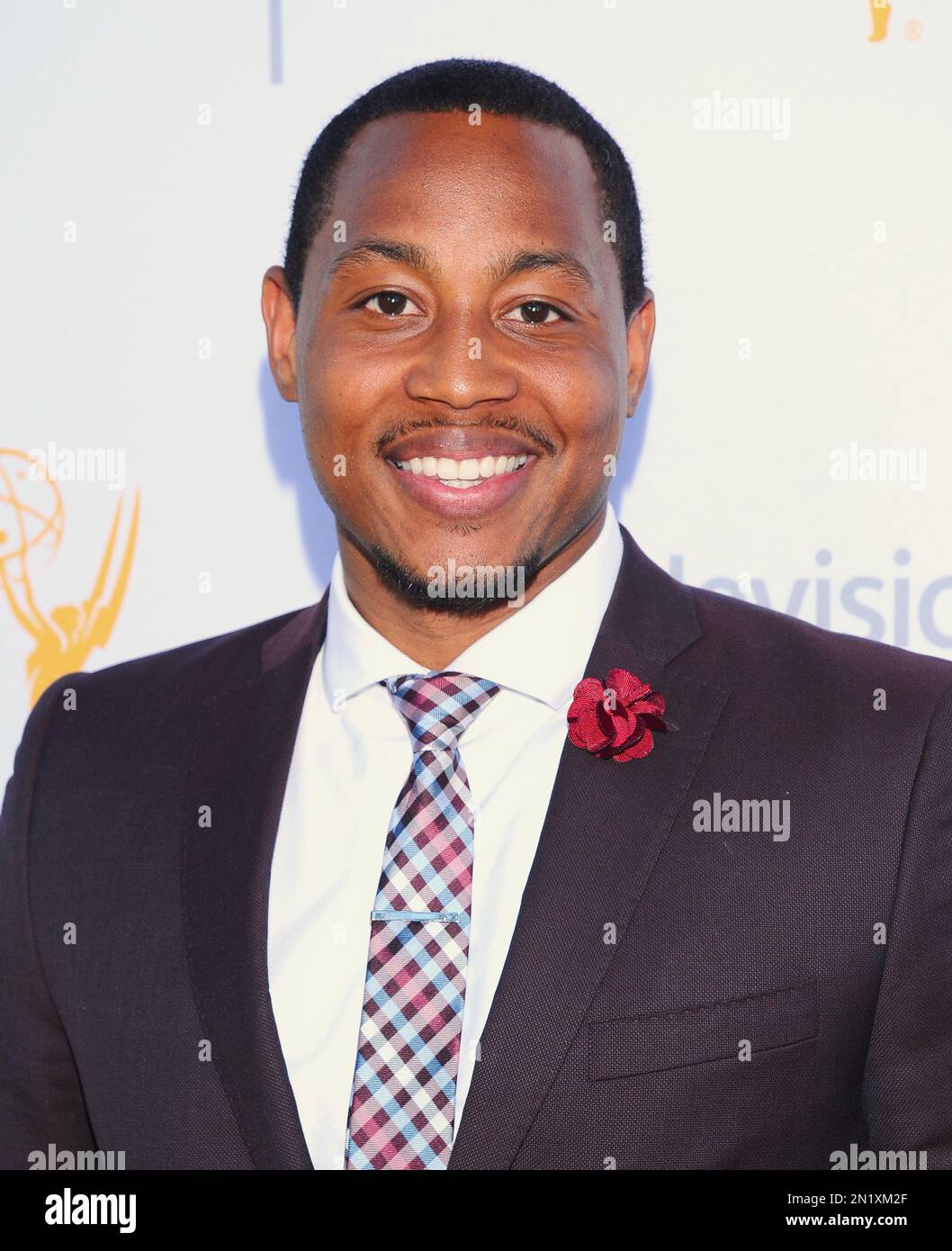 Kyle Montgomery arrives at the 67th Los Angeles Area Emmy Awards at the Skirball Cultural Center ...