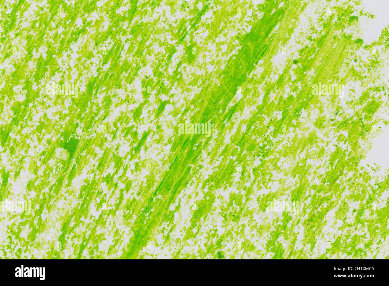 Green color crayon hand drawing texture for background Stock Photo - Alamy