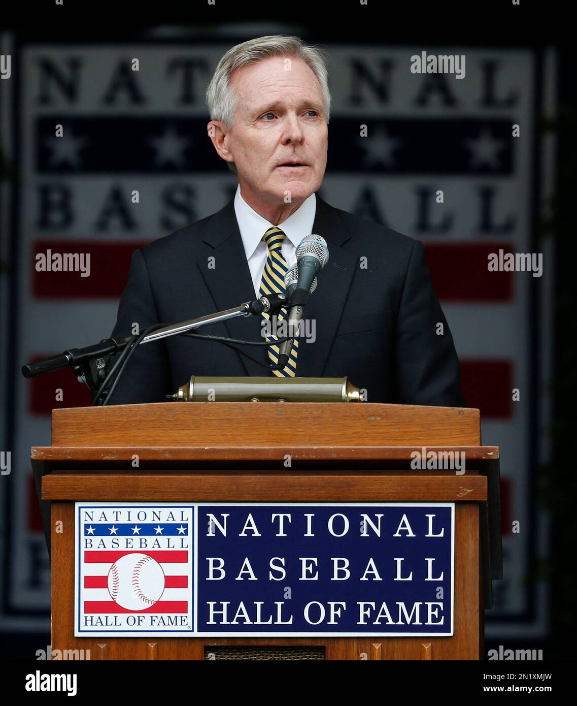 U.S. Navy Secretary Ray Mabus speaks during an awards ceremony at ...