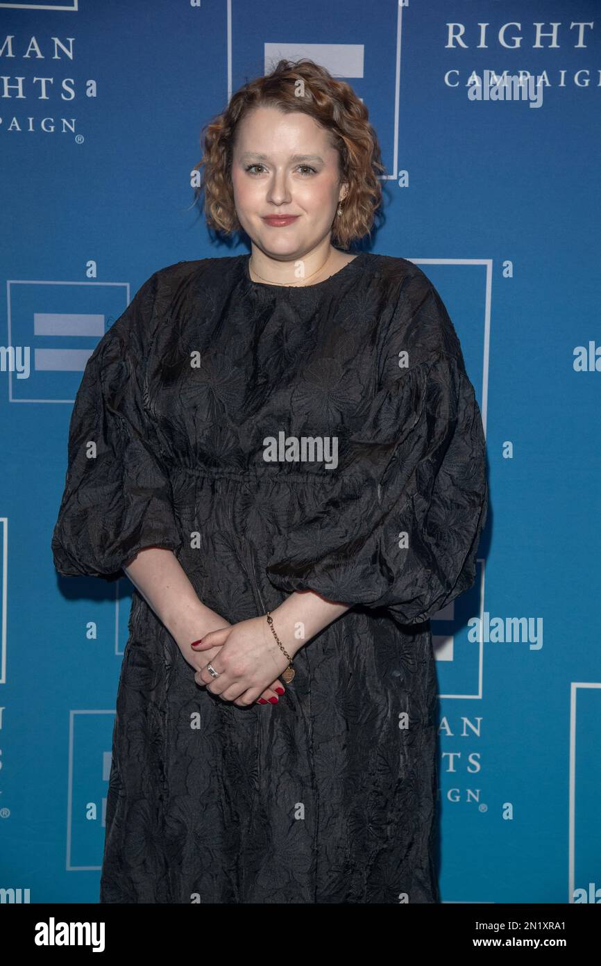 Caitlin Kinnunen attends Human Rights Campaign 2023 Greater New York ...