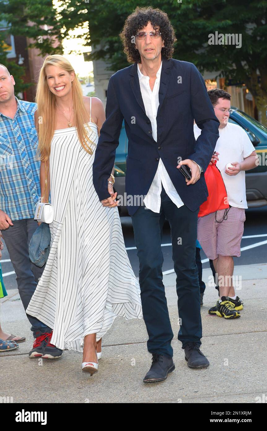 Radio personality Howard Stern, right, and Beth Stern attend a special ...