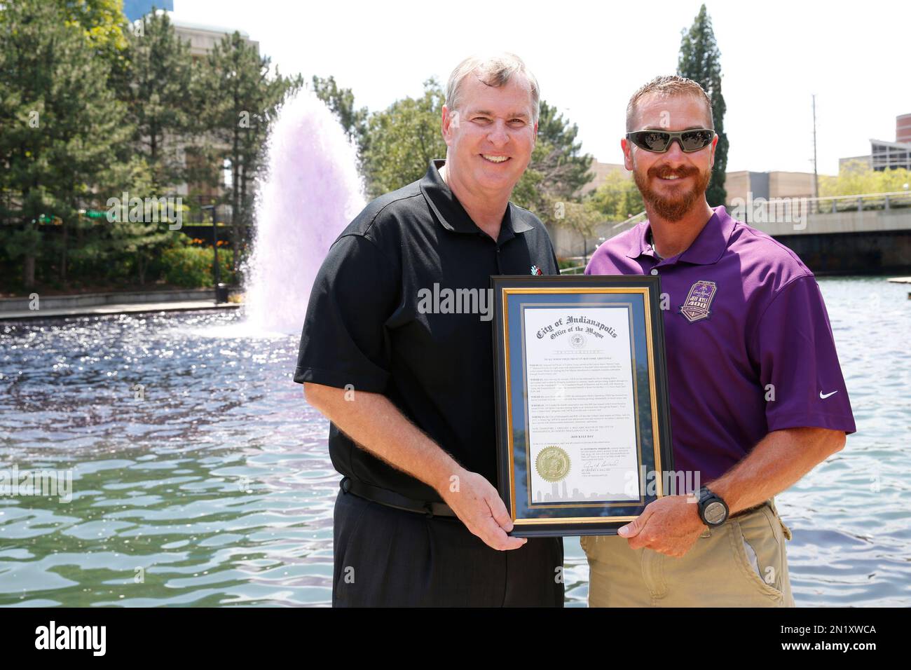 Crown Royal's "Your Hero's Name Here" winner and Brickyard 400 race ...