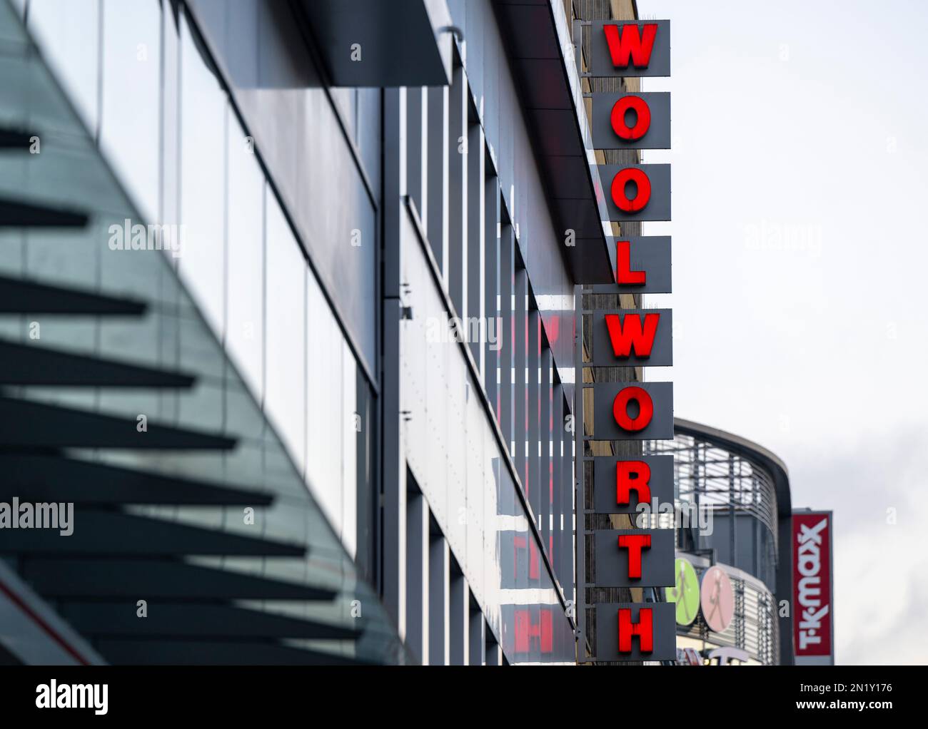 Woolworth logo hi-res stock photography and images - Alamy