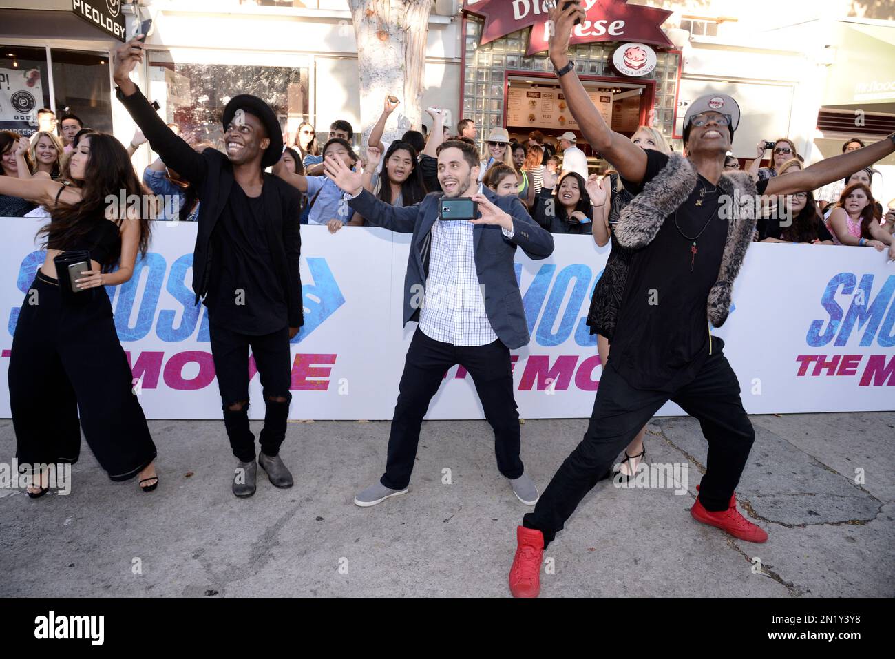 Mari Takahashi, Keith Leak Jr., Matt Sohinki and Amra Ricketts seen at ...
