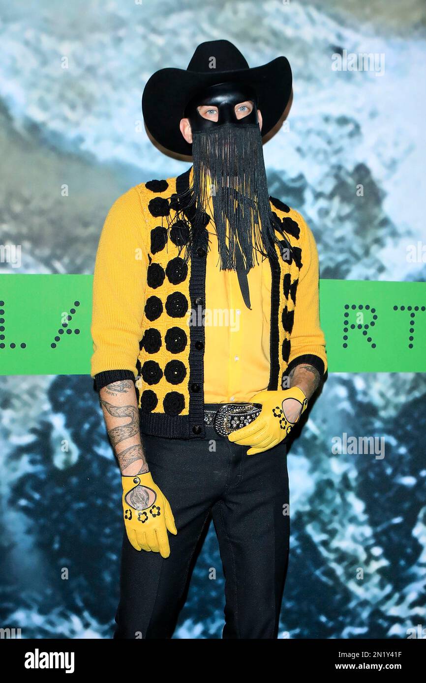 Los Angeles, CA. 2nd Feb, 2023. Orville Peck at arrivals for Stella ...