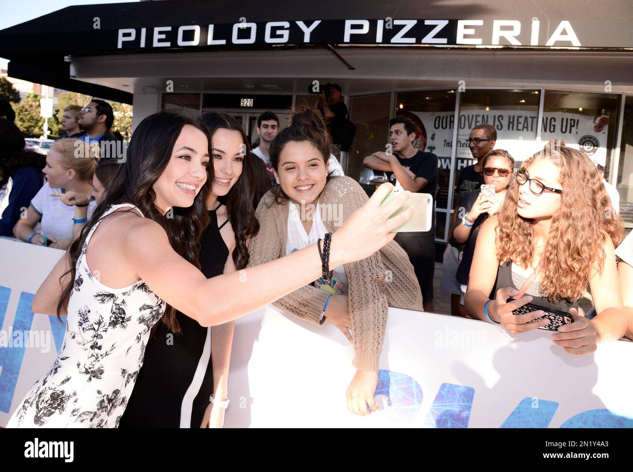 Niki Demartino and Gabi Demartino seen at the Los Angeles Premiere of ...