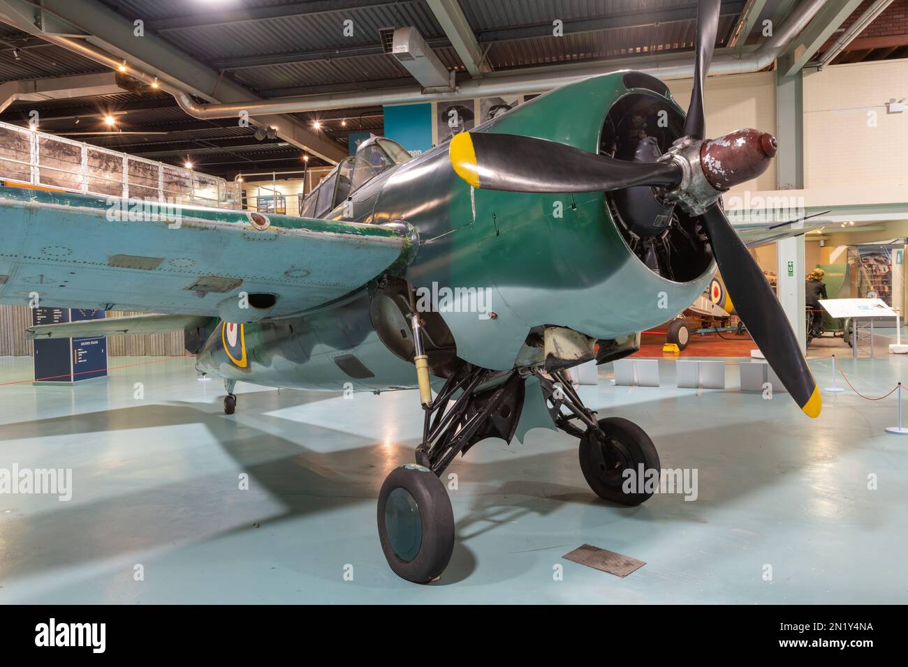 Grumman f4f wildcat raf hi-res stock photography and images - Alamy