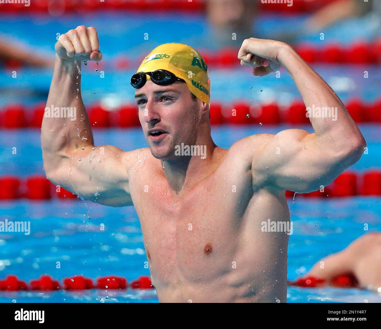 FILE - In this Aug. 1, 2013, file photo, Australia's James Magnussen ...
