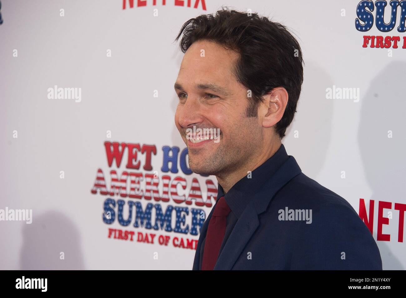 Paul Rudd attends the premiere of Netflix's new original series, "Wet ...