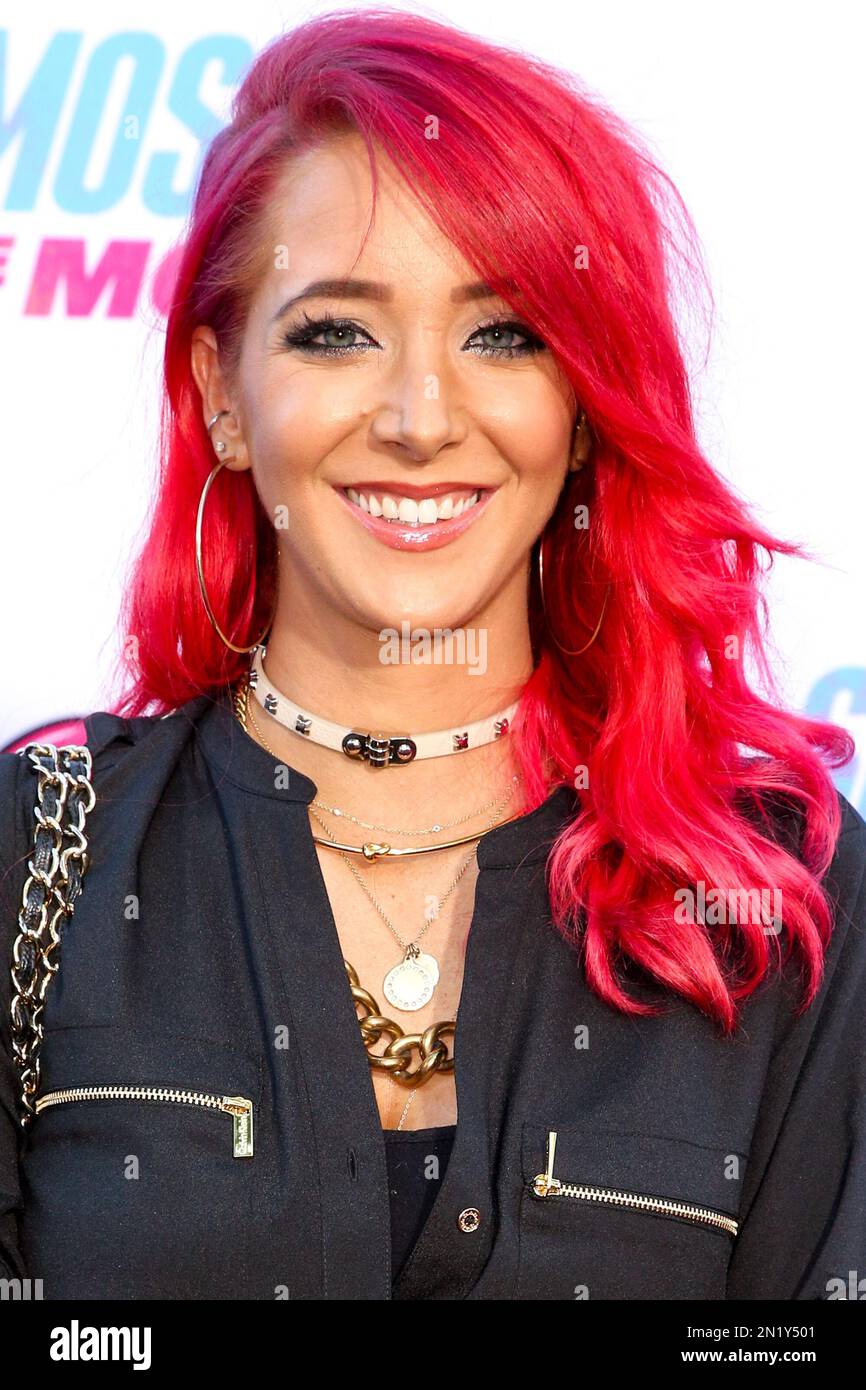Jenna Marbles arrives at the LA Premiere of "Smosh: The Movie" at ...