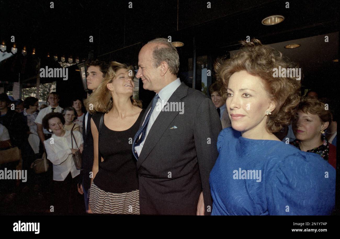 Claus von Bulow is pictured with his daughter Cosima, left, and his ...
