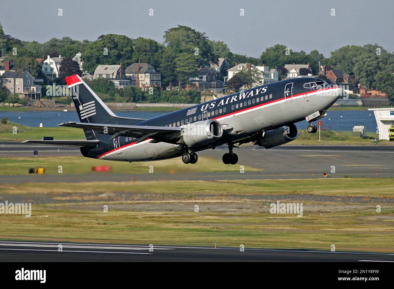 Us airplane passengers hi-res stock photography and images - Alamy
