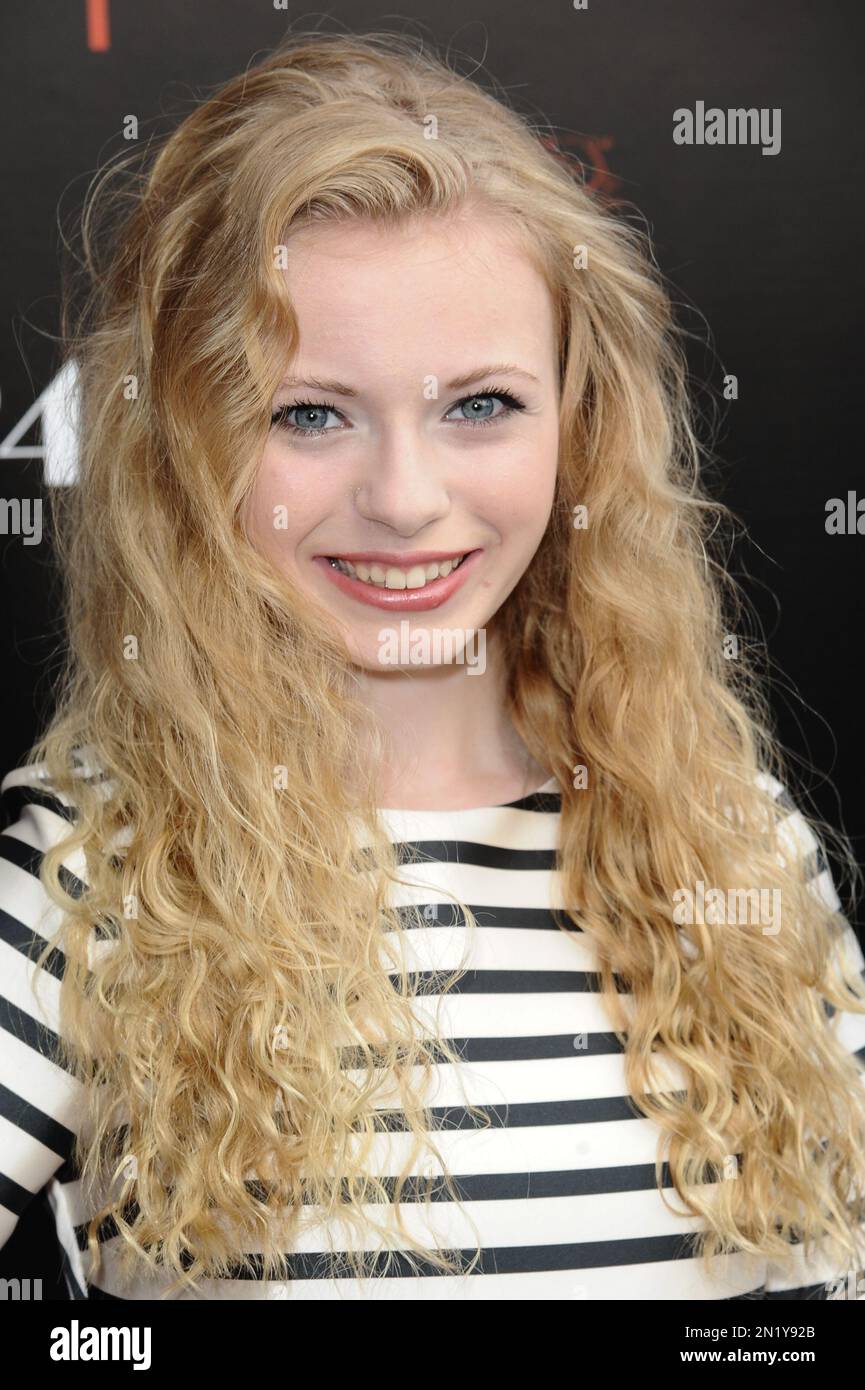 Addy Miller arrives at the LA Premiere of "Dark Places" held at Harmony ...