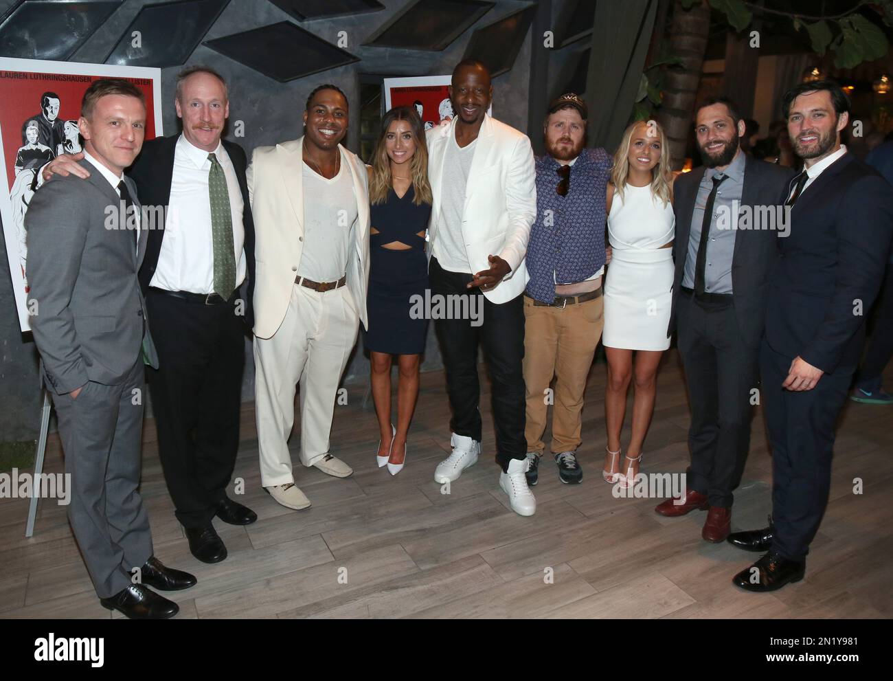 Daniel Kinno, from left, Matt Walsh, Jayson Paul, Lauren Elizabeth ...