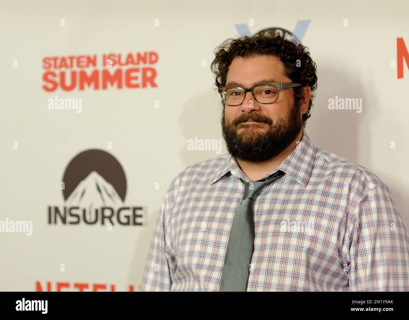 Actor Bobby Moynihan poses on the red carpet at the premiere of the ...