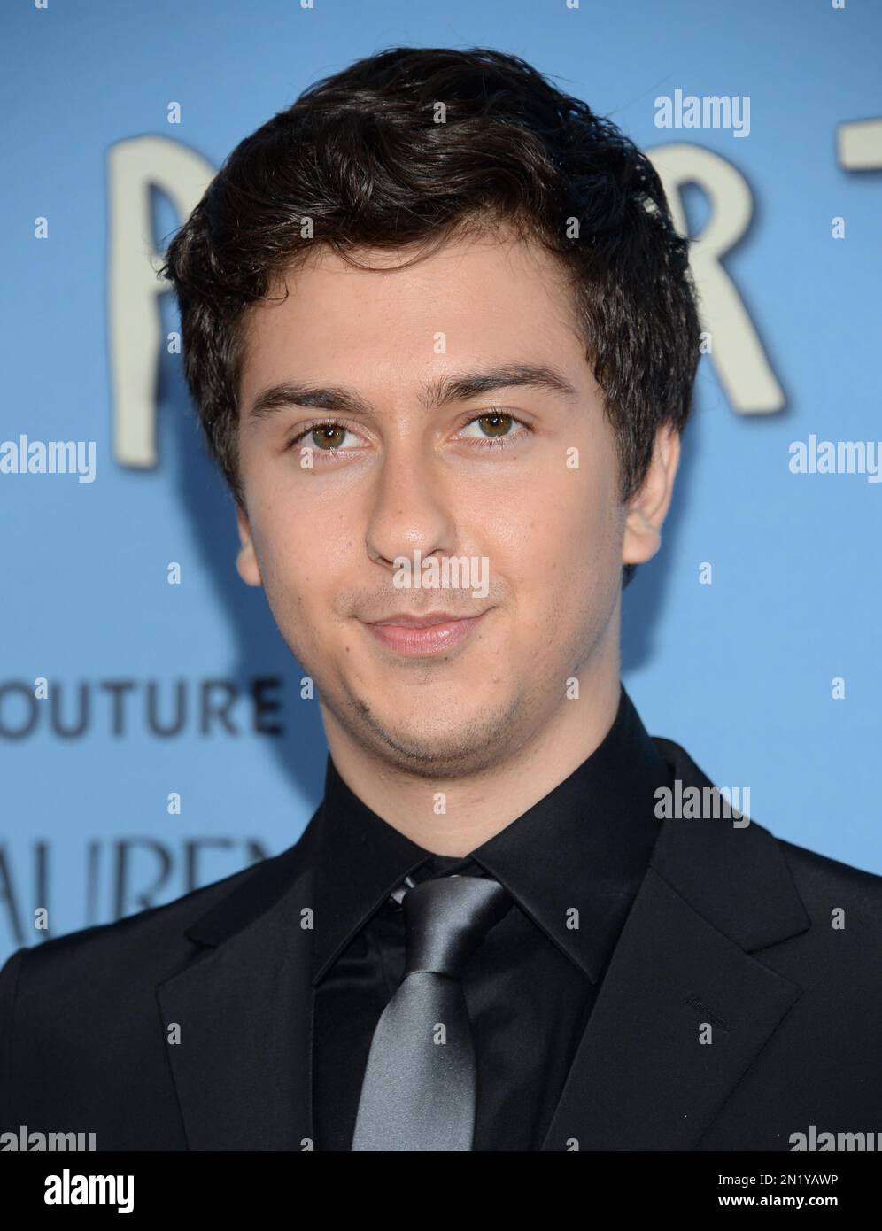 Actor Nat Wolff attends the premiere of "Paper Towns" at AMC Loews ...