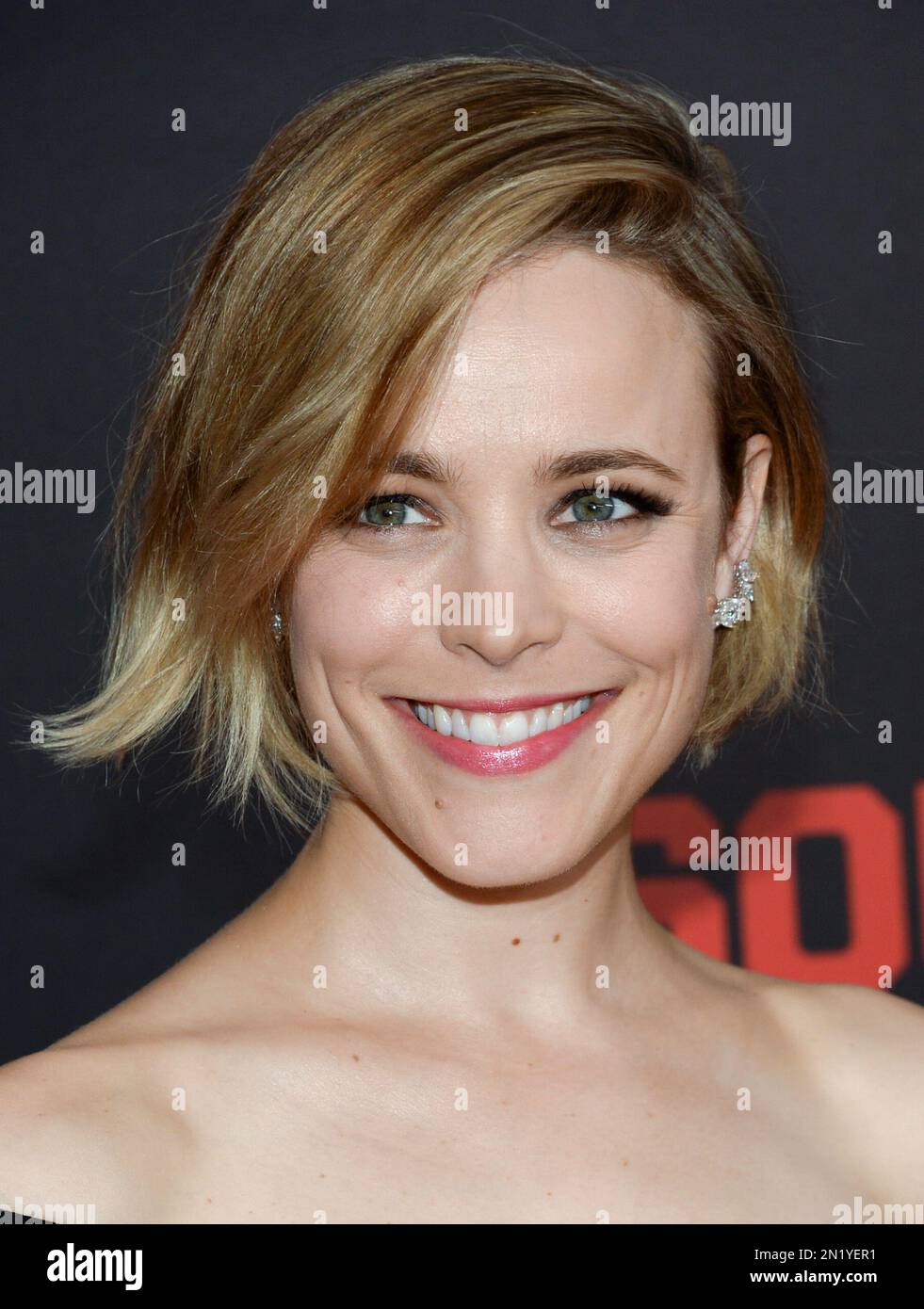 Rachel McAdams attends the premiere of "Southpaw" at the AMC Loews ...