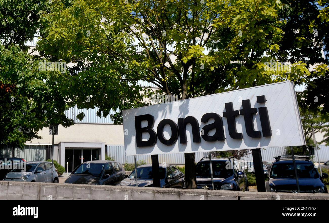 The Bonatti construction company headquarters complex is seen in Parma ...