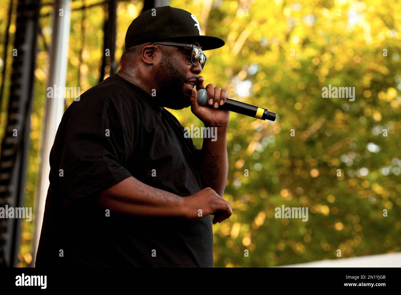 Michael Render performs as Killer Mike of Run The Jewels seen at the ...